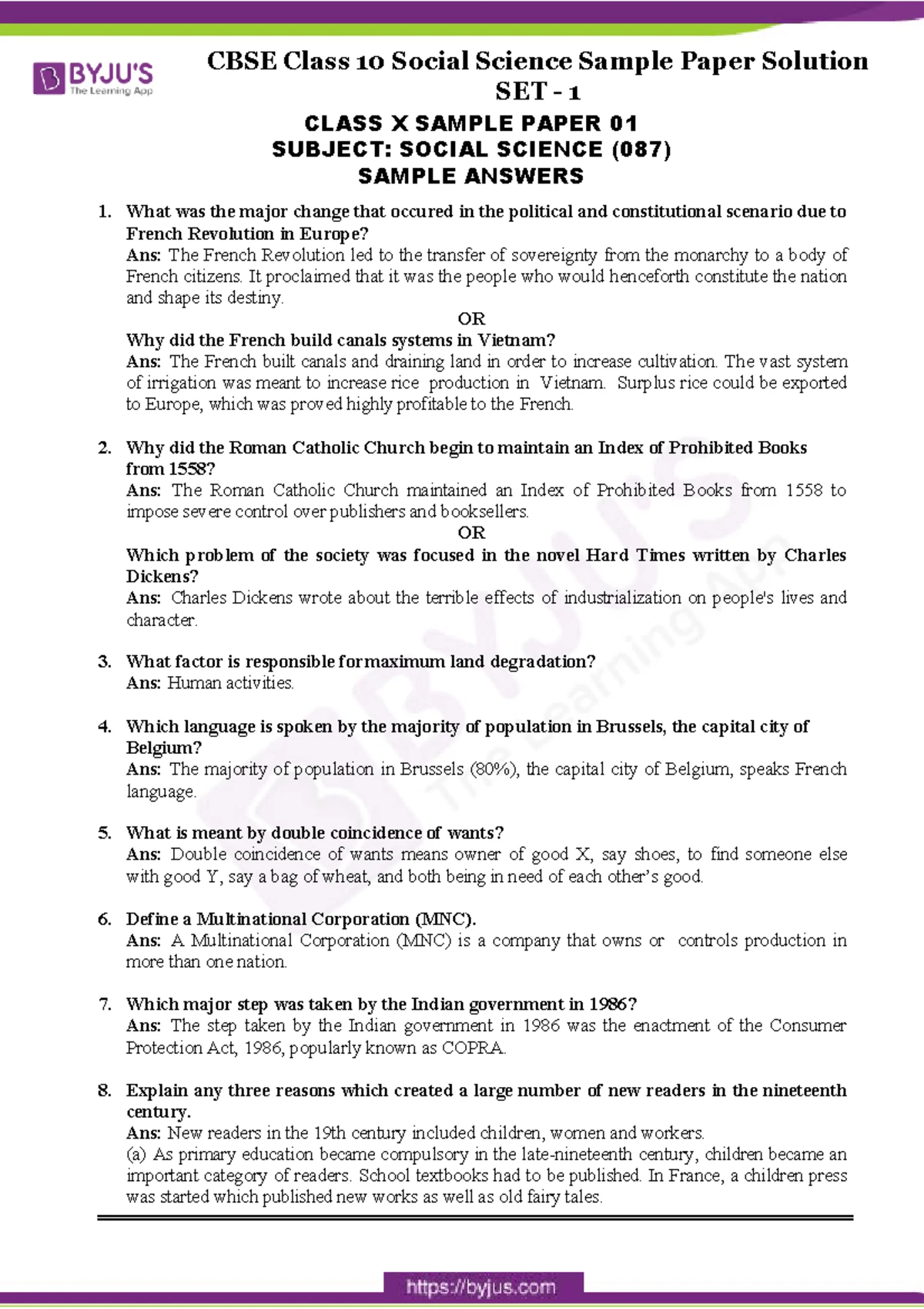 Class 10 History Timeline Shobhit Nirwan - ####### RISE OF NATIONALISM ...