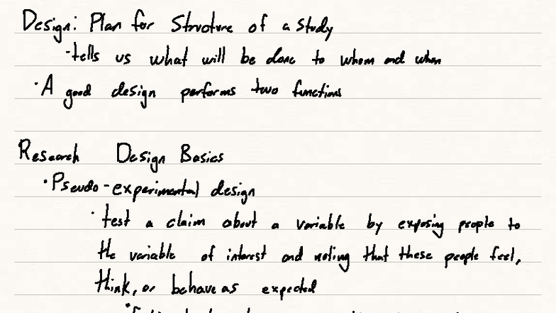 Internal vs External Validity: Design Plan Insights for Research - Studocu