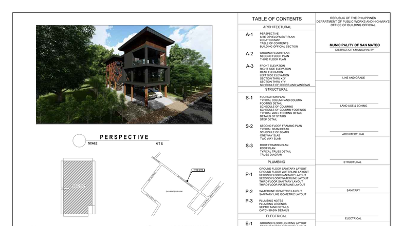 Proposed 3-Storey Residential Building Plans (MA 12100) - Studocu