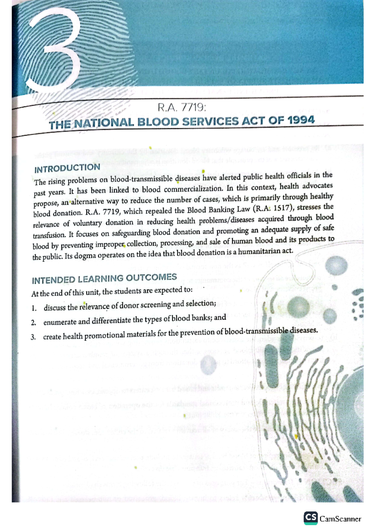 R.A. 7719: National Blood Services Act of 1994 Overview and Key ...