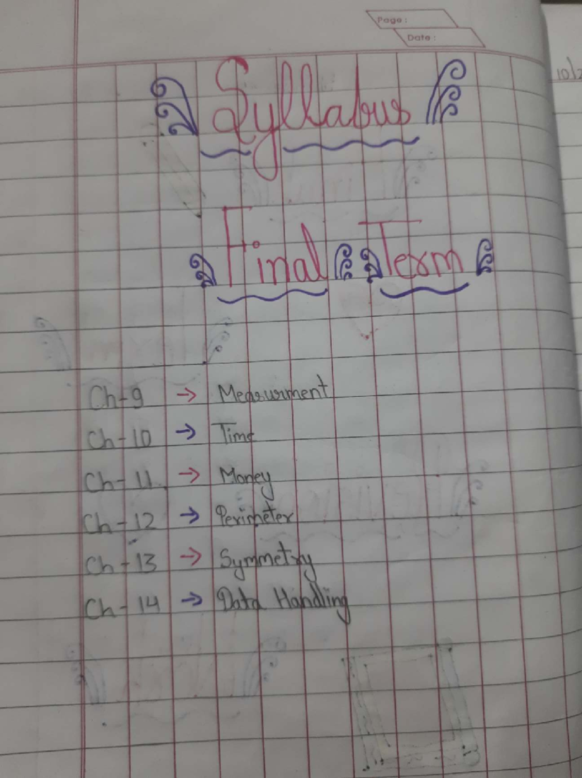 Class 4 Maths Worksheet and Notes - Studocu