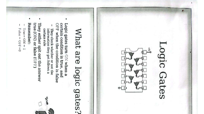 Logic Gates & Space Physics Notes (CS 101) - Studocu