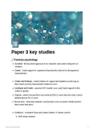 AQA A-Level Psychology Paper 3 (2022) Practice Exam - Questions ...