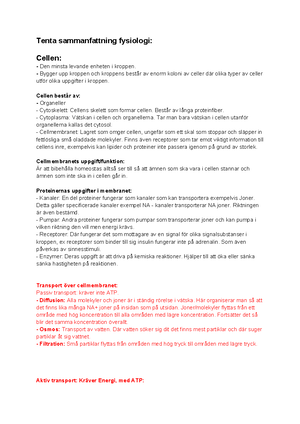 [Solved] begreppen afferenta neuron interneuron samt efferenta neuron ...