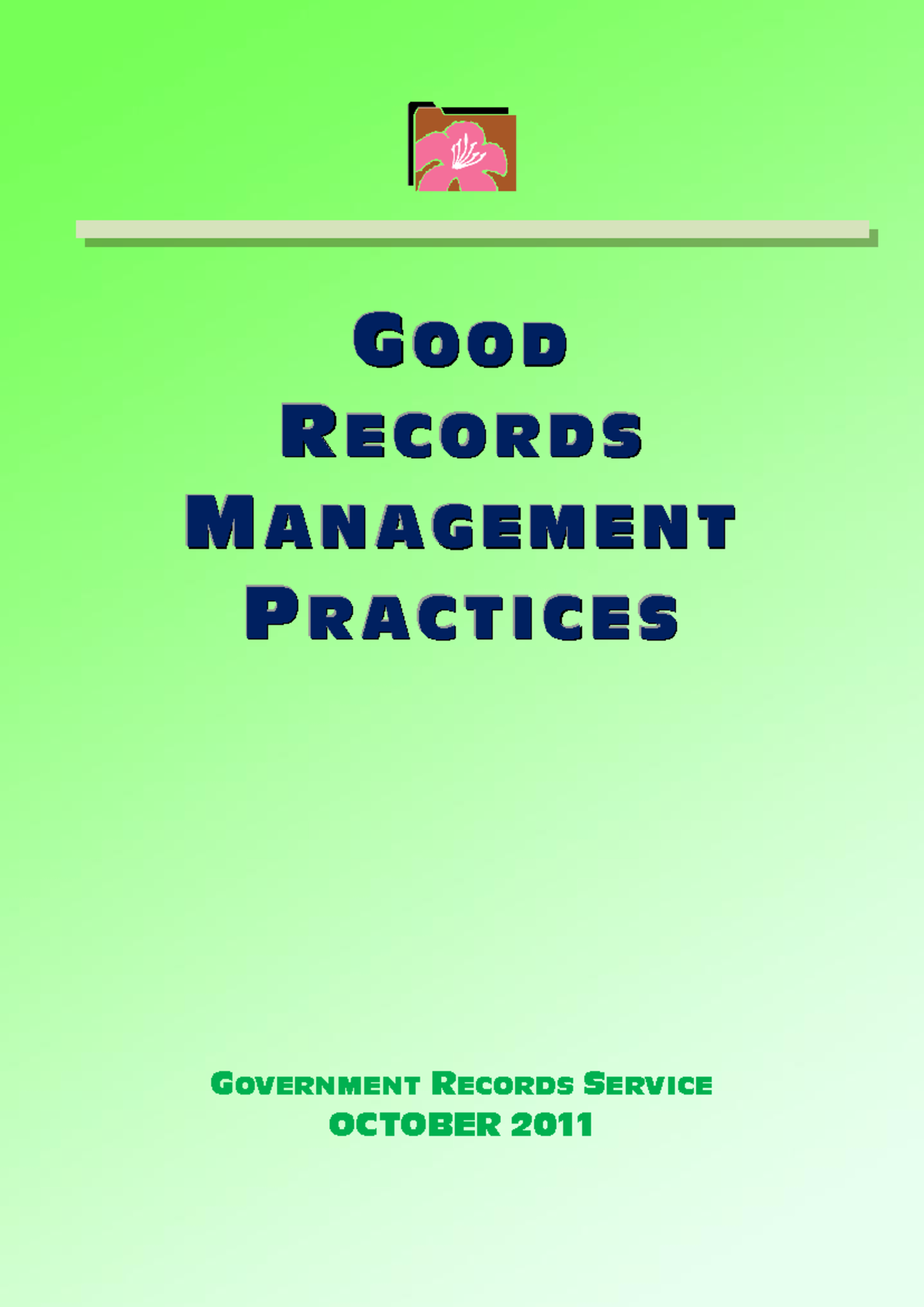 Records Management - Lecture Notes (GOVT 101) - Studocu