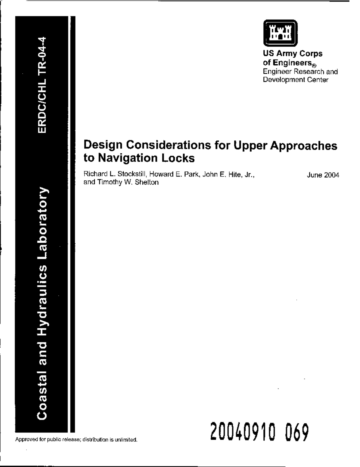 Design Considerations for Upper Navigation Lock Approaches - Final ...