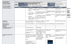 Tpack Lesson Plan Template - TPACK Lesson Plan Template Name/s: Grade ...