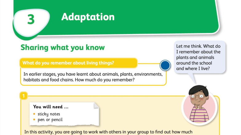 Unit 3 - Adaptation Study Notes: Plants & Animals - Studocu
