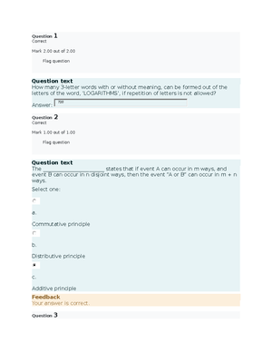 IT-6201 prelim lab quiz 2 - Question Correct 1 Mark 1 out of 1 question ...