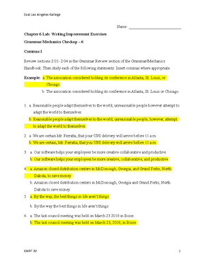 Chapter 2 Lab Assignment - Name: __________________________ Chapter 2 ...