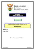 Computer Applications Technology - Grade: 11 - Further Education and ...