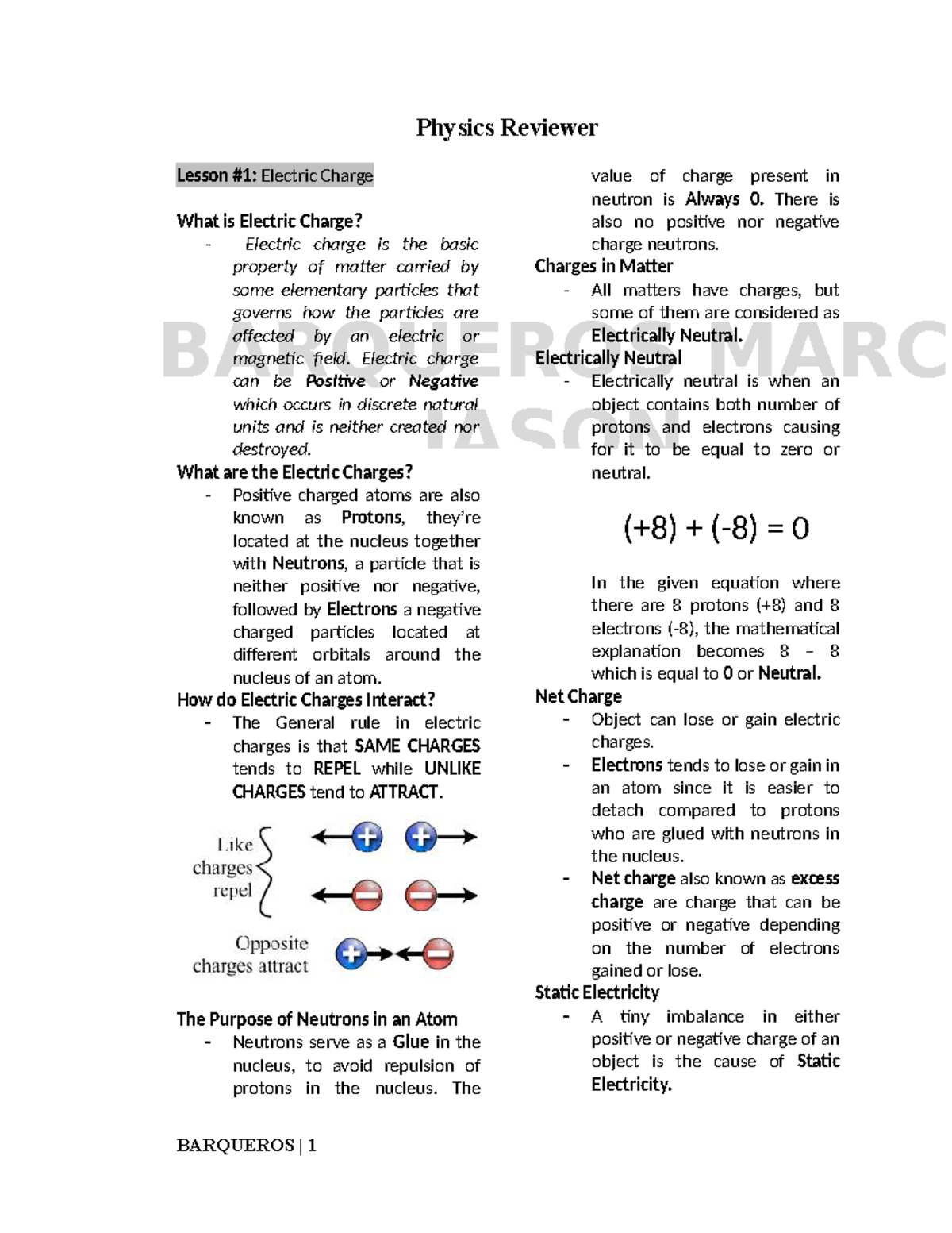 Physics-Reviewer - for your reference - BARQUEROS MARC JASON Physics ...
