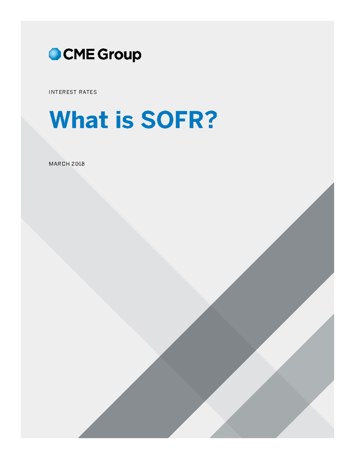 Understanding SOFR: Insights and Futures (FIN 101) - Studocu