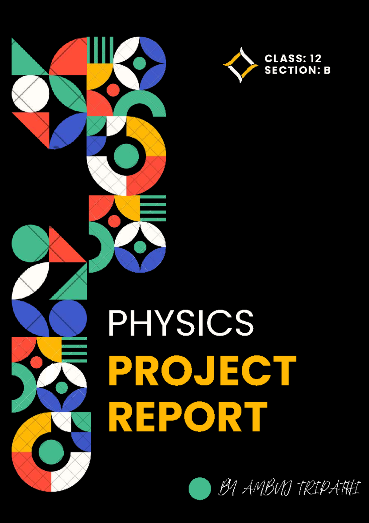 Physics Project Report: Full Wave Bridge Rectifier Analysis - Class 12 ...