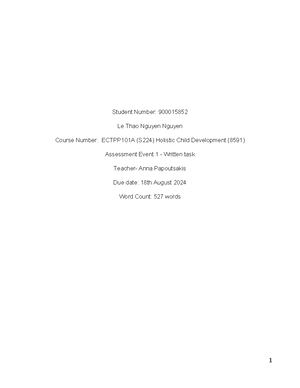 [Solved] Below are elements under Quality Area 5 of the NQS and their ...