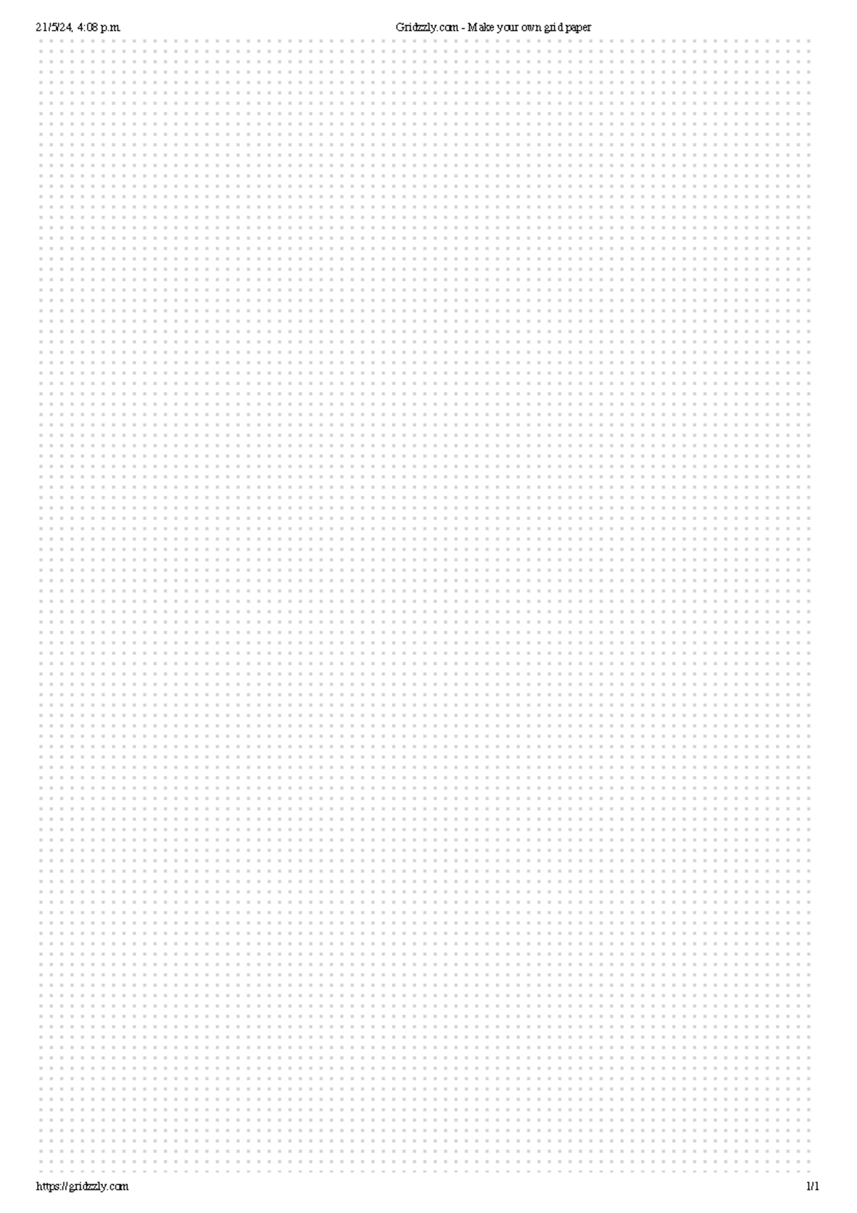 Gridzzly.com - Make your own grid paper - recursos humanos - 21/5/24, 4 ...