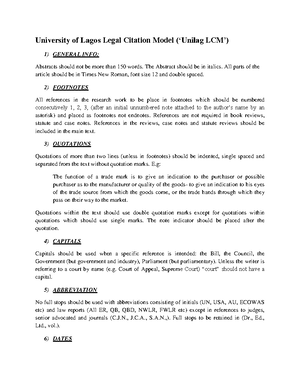 NALT Uniform Citation Guide: A Comprehensive Referencing Manual - PART ...