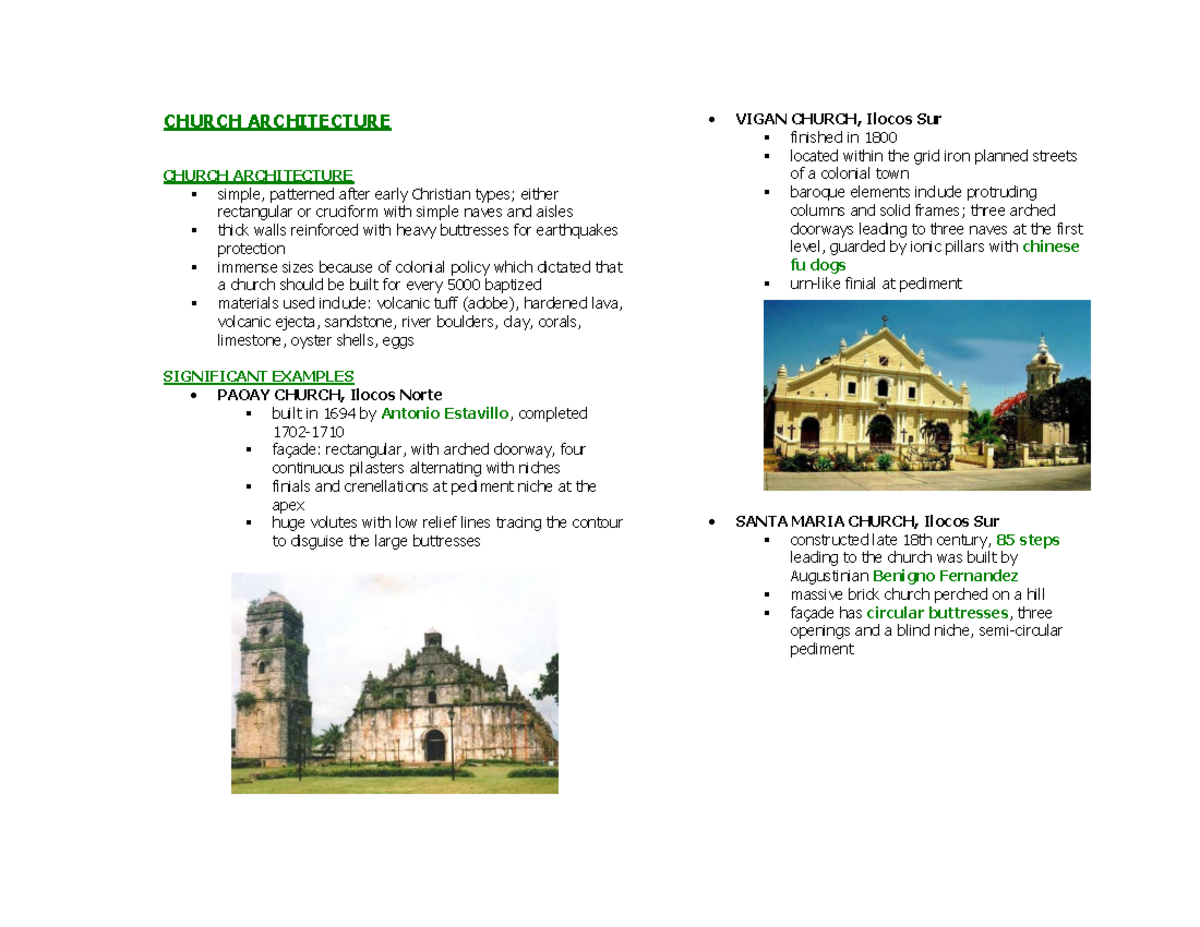 Philippine Churches - Architecture and Key Examples in the Philippines ...