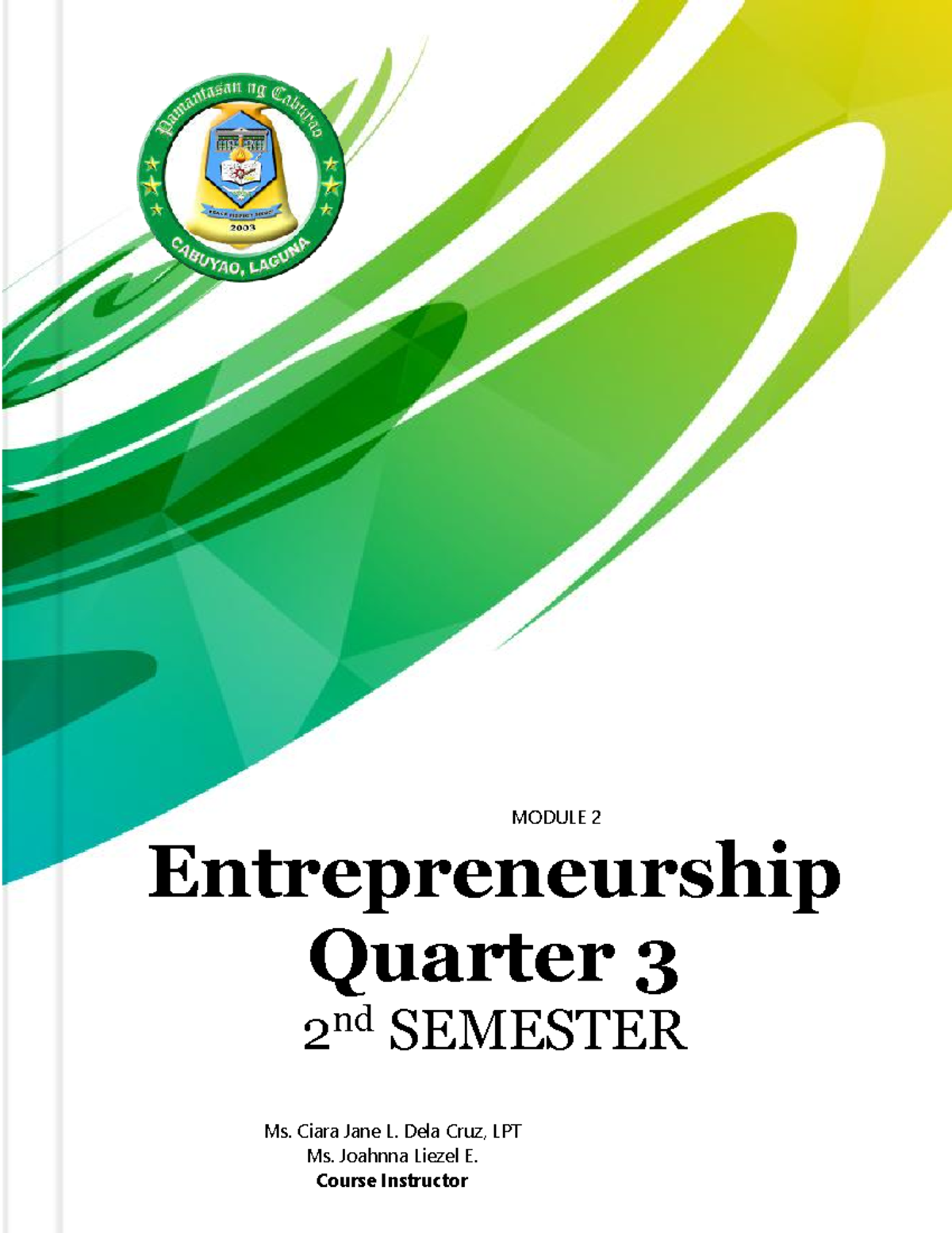 Module 2 Lesson 1: Identifying and Recognizing Market Opportunities ...