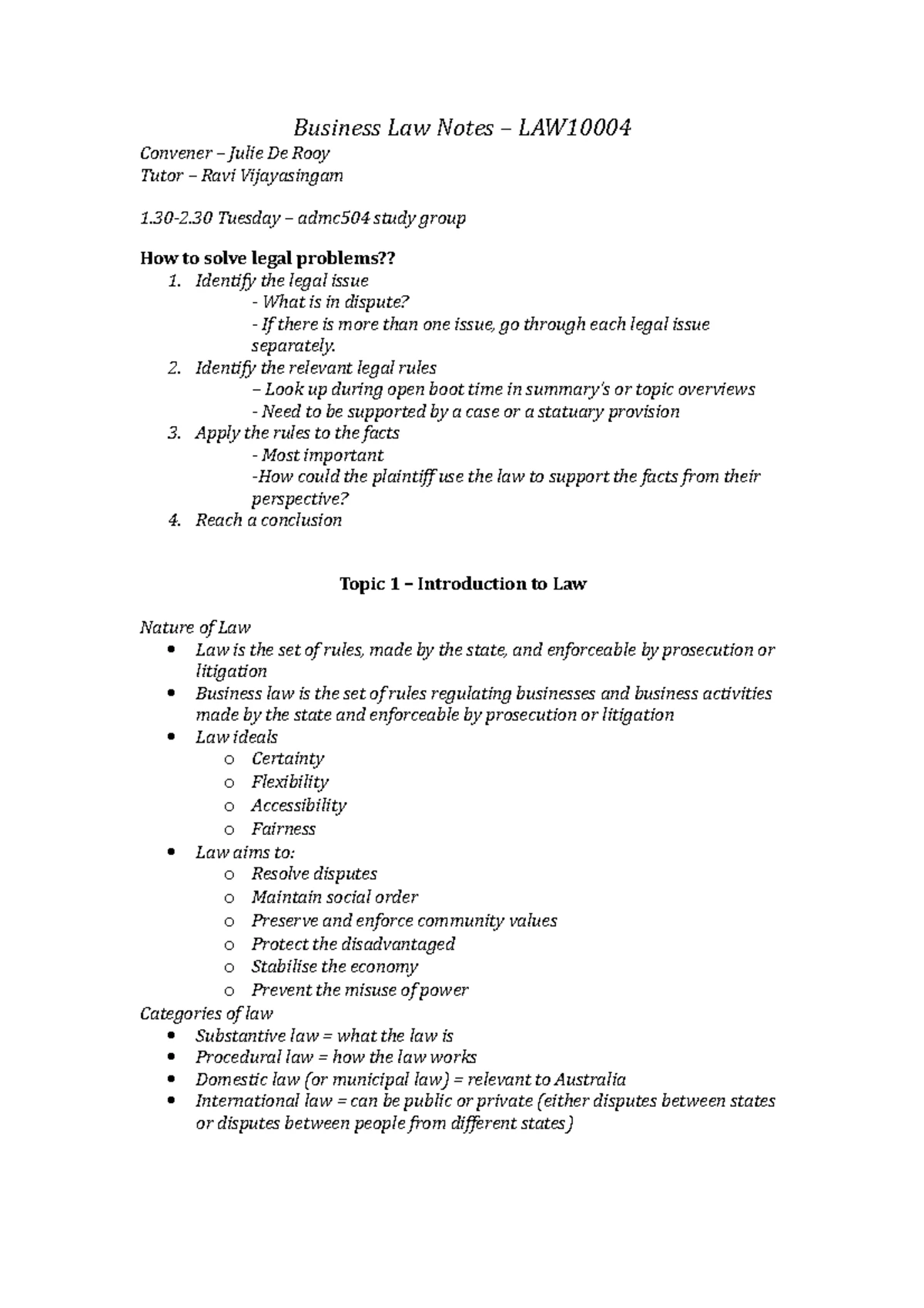 Systems analysis and design notes complete lecture notes. - Computer ...