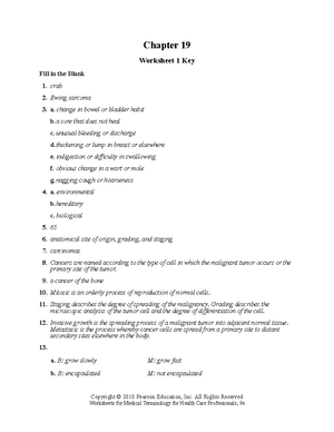 Chapter 15 Worksheet - Chapter 15 Special Senses: The Ear LEARNING ...