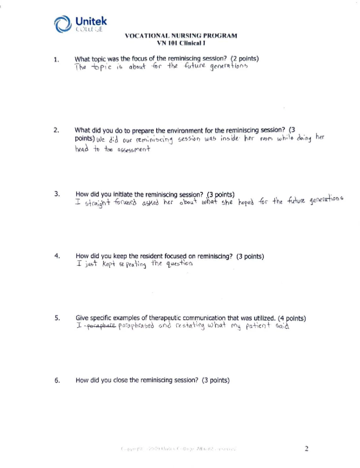 Head to Toe Assessment - Clinical Findings and Observations - Studocu