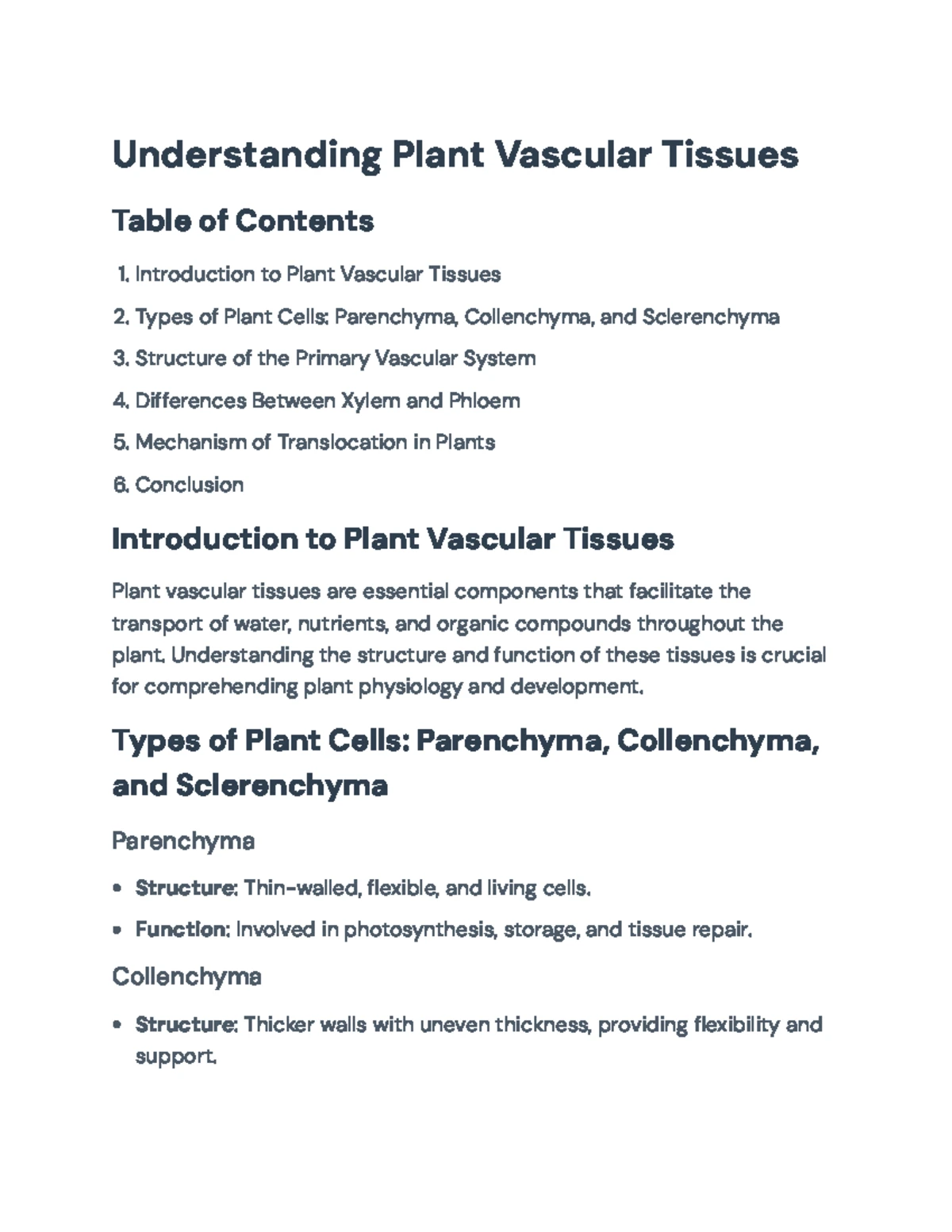 Comprehensive Guide to Plant Physiology: Anatomy and Processes ...