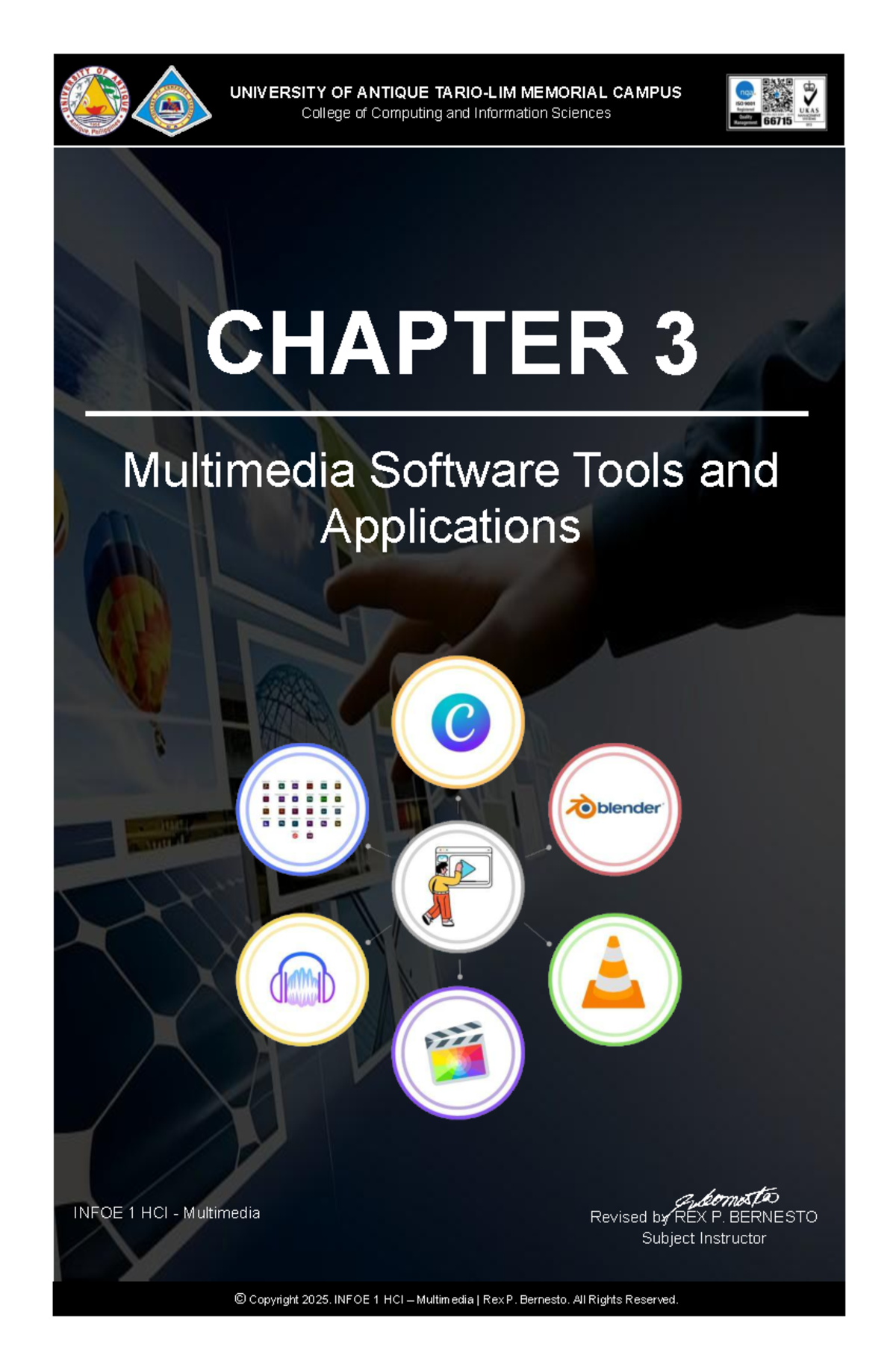 Multimedia Software Tools for Content Creation - INFOE 1 HCI - Studocu