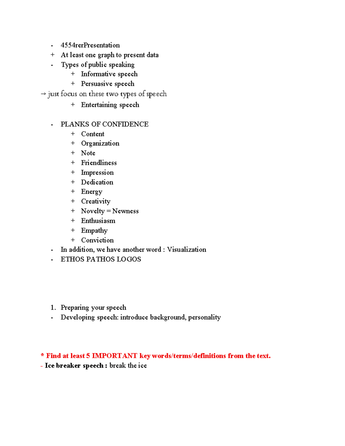 TACN 5 - Public Speaking Techniques: Informative & Persuasive Speech ...