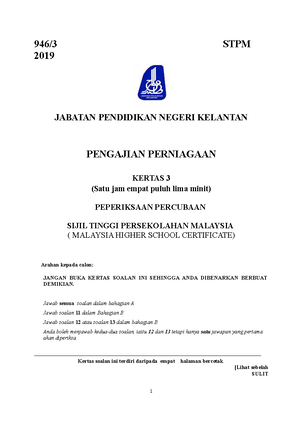 Template Sijil SSM - Pengajian perniagaan - . BORANG D (KAEDAH 13 ...