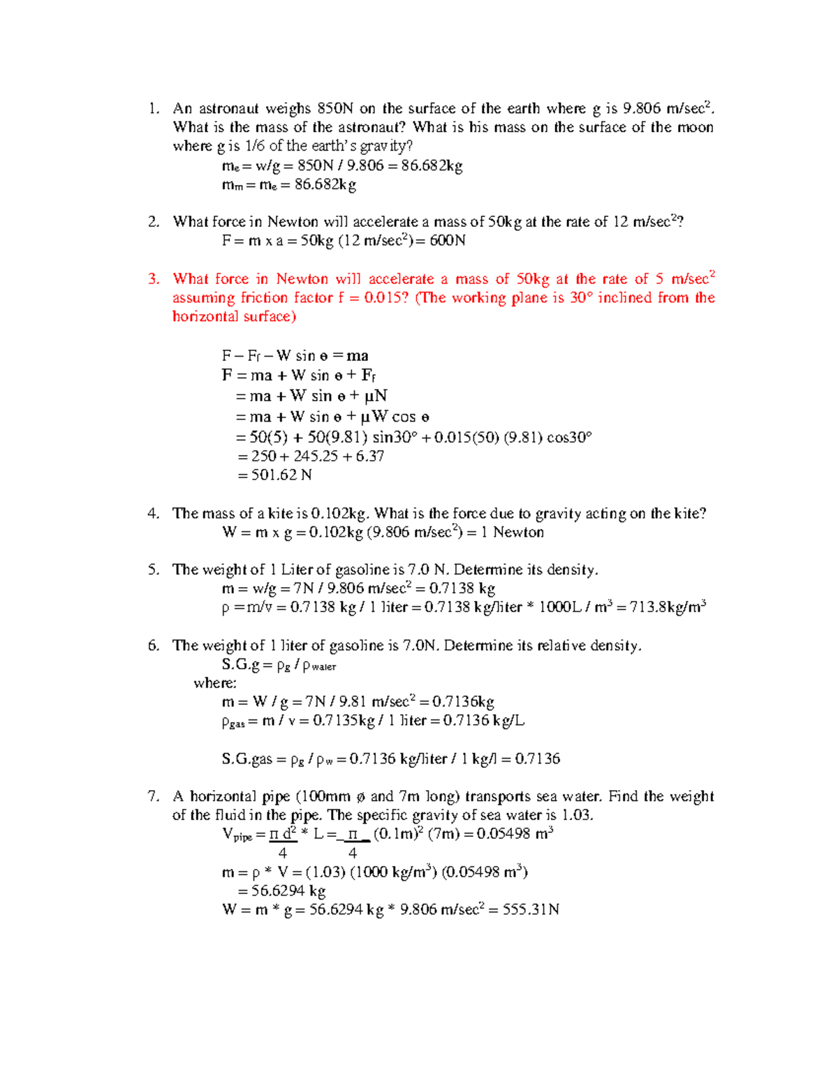 Physics (PHYS101): Problem Solving Guide on Mechanics and Thermodynamics - Studocu