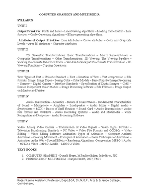 GMM Algo - Graphics & Multimedia Lab Practical Algorithm - 1. Rotating an Image Start Initialize ...