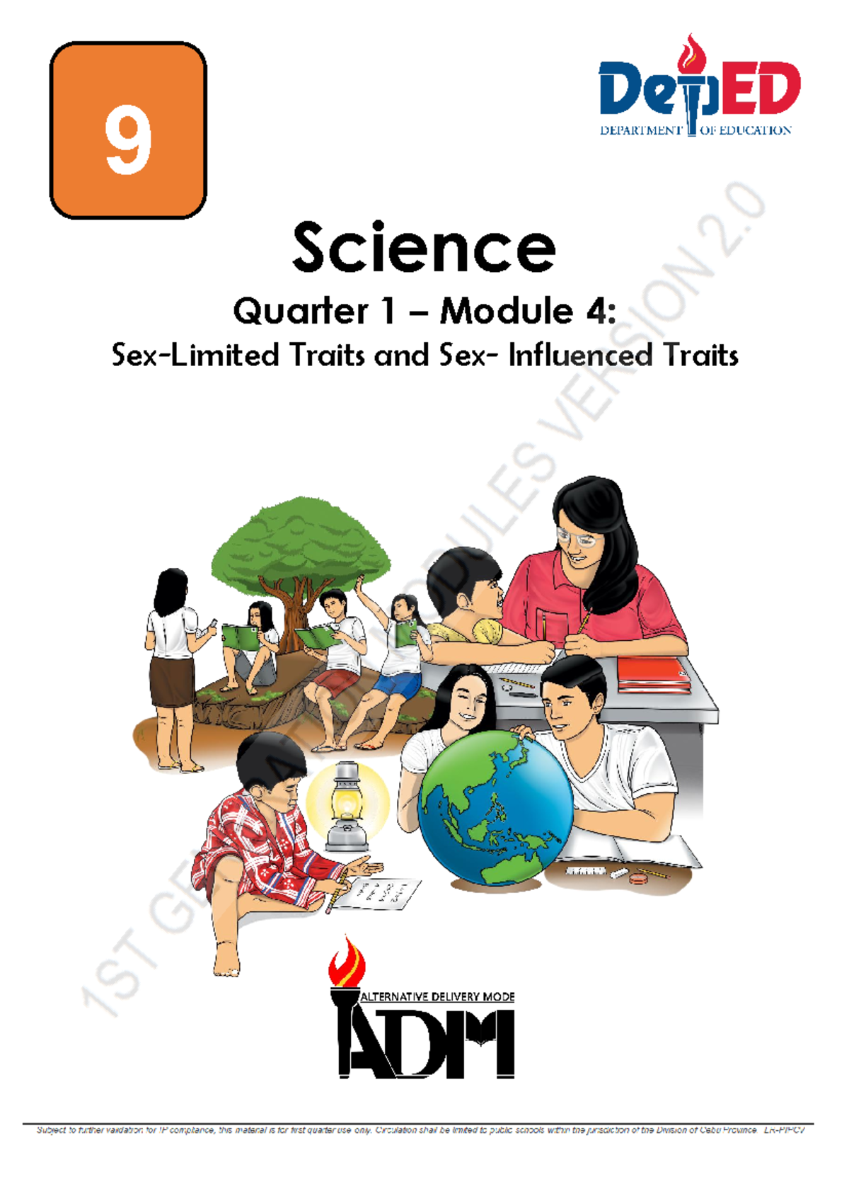 Science 9 Q1 Module 4: Understanding Sex-Limited and Sex-Influenced ...