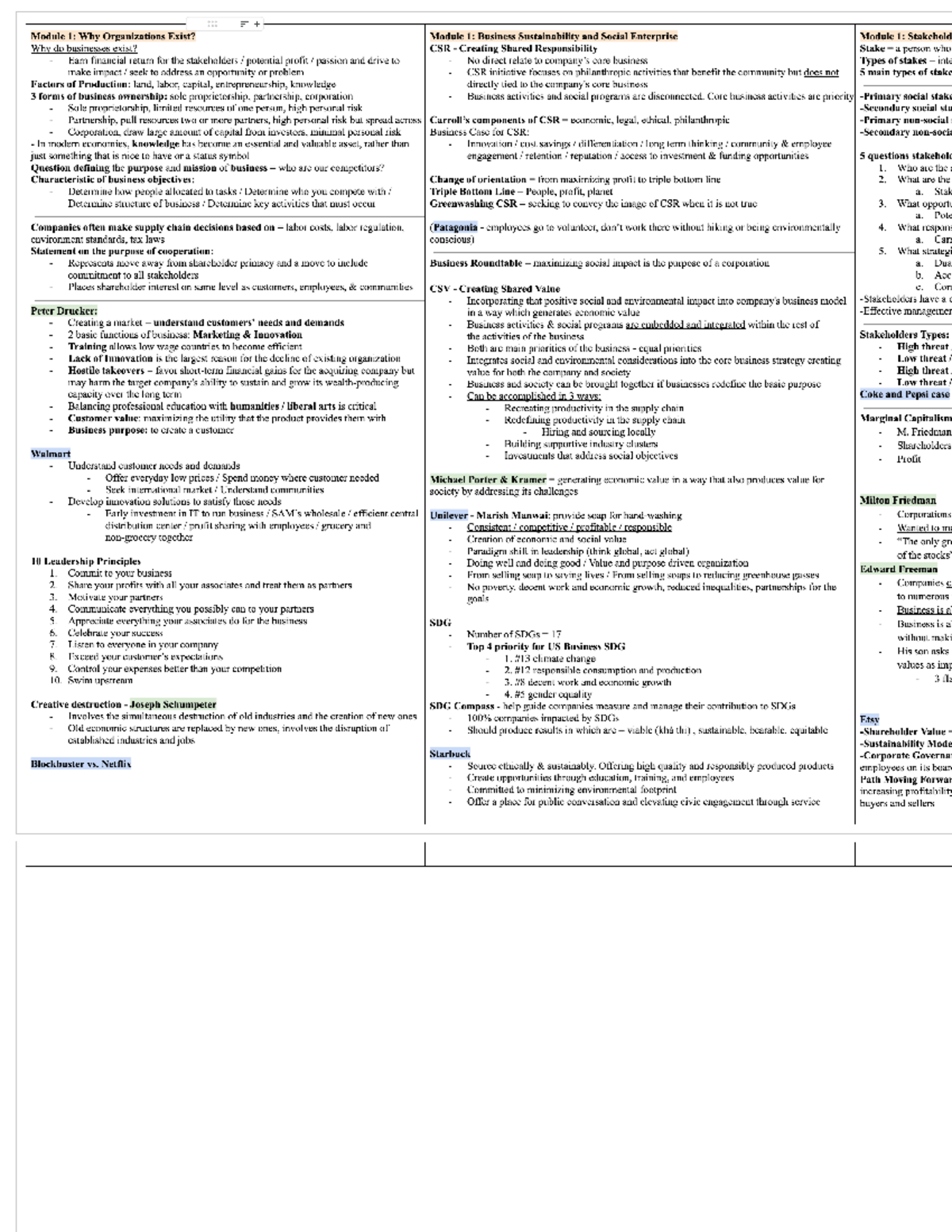 SM131 Exam 1 Cheat Sheet: Essential Study Points - Studocu