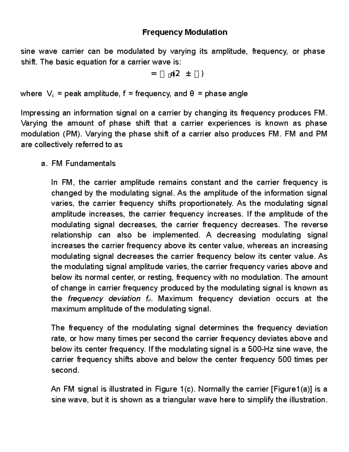 FM and PM: Understanding Frequency Modulation Principles in ...