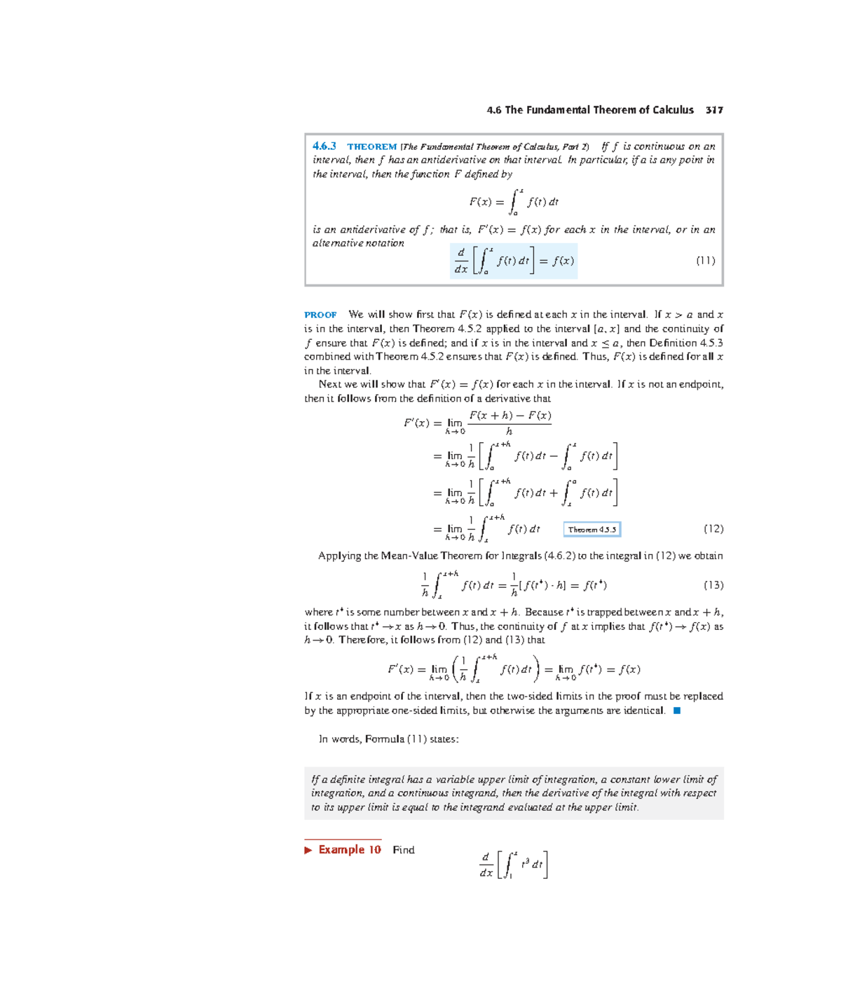 Calculus C04 Lecture Notes: The Fundamental Theorem of Calculus - Studocu