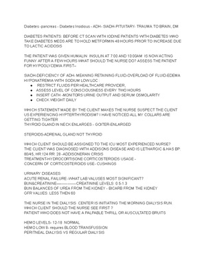 Peds - Common Pediatric Lab Values & Nursing Interventions Notes - Studocu