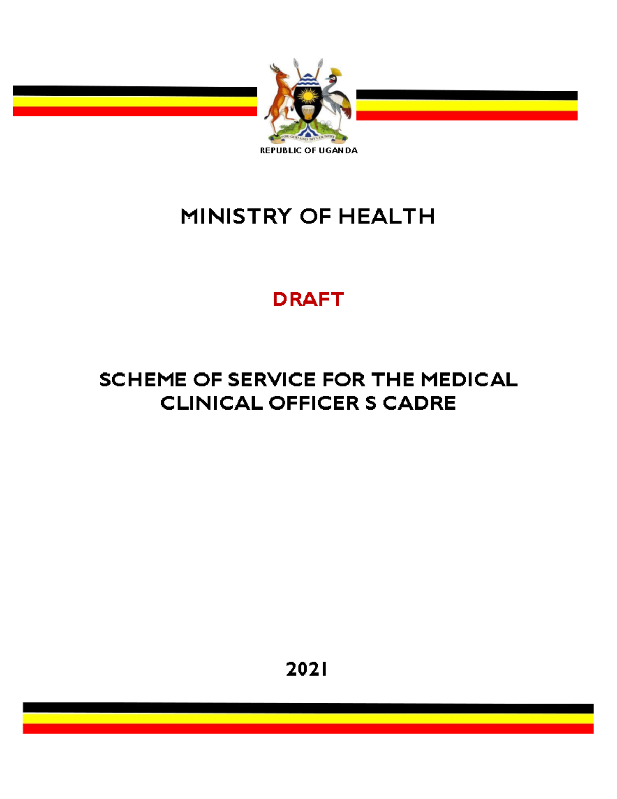 Revised Scheme of Service for Medical Clinical Officers (SMK) 2021 ...