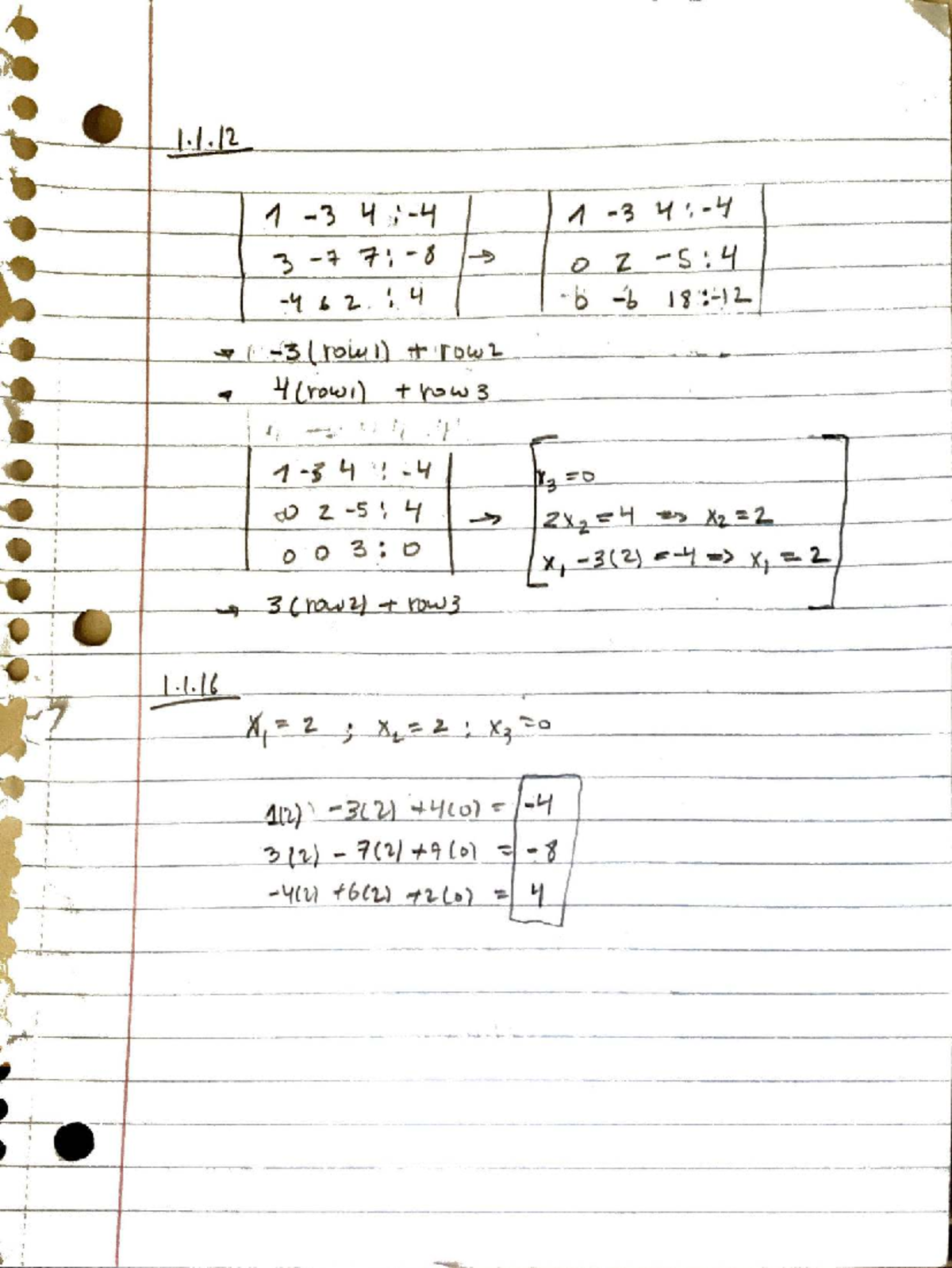 Mathematics Lecture Notes: Advanced Topics in Linear Algebra (MATH 101 ...
