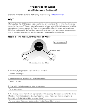 Chapter 2 Reading Guide - Chapter 2: The Chemistry of Life Guided ...