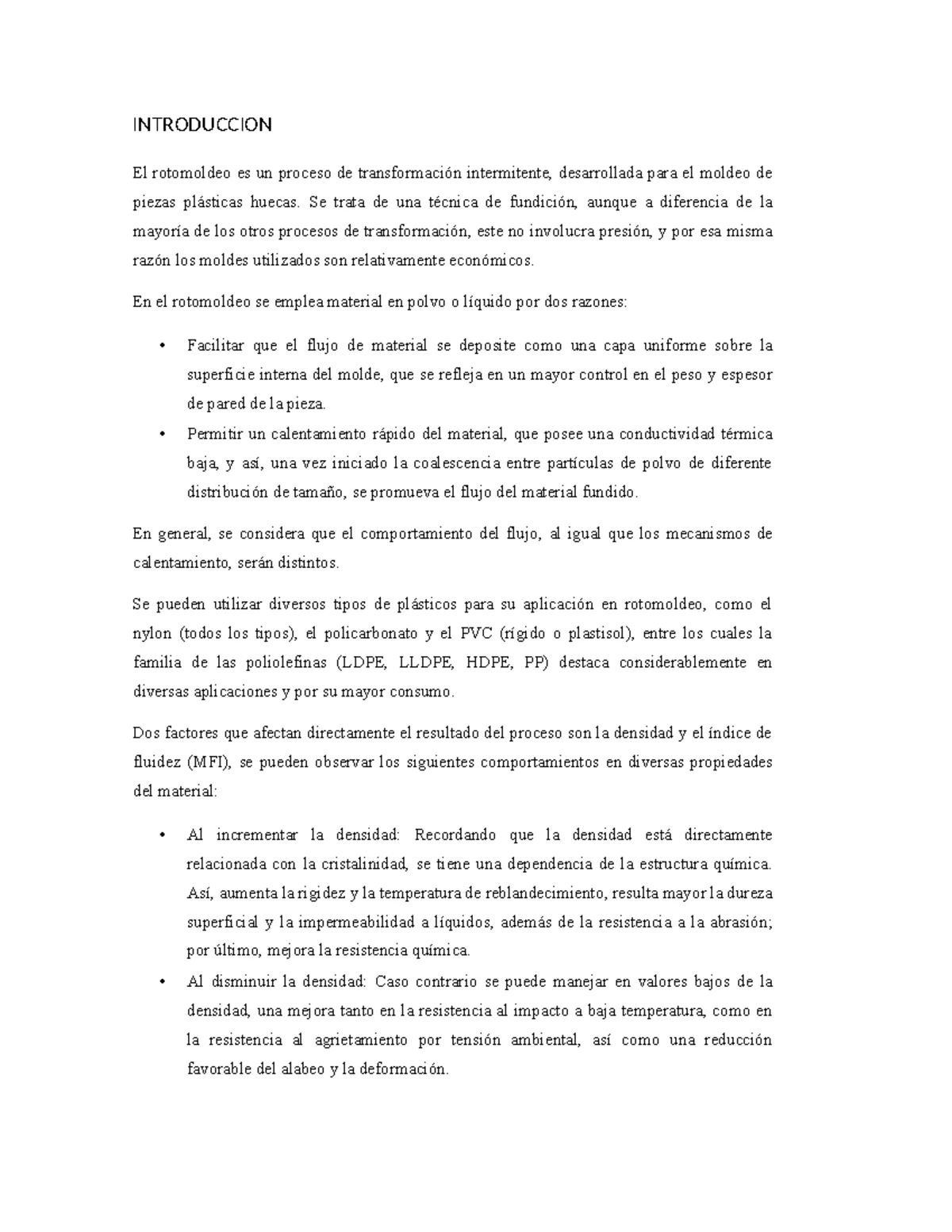 Práctica 7: Rotomoldeo en Polímeros - Laboratorio de Transformación ...