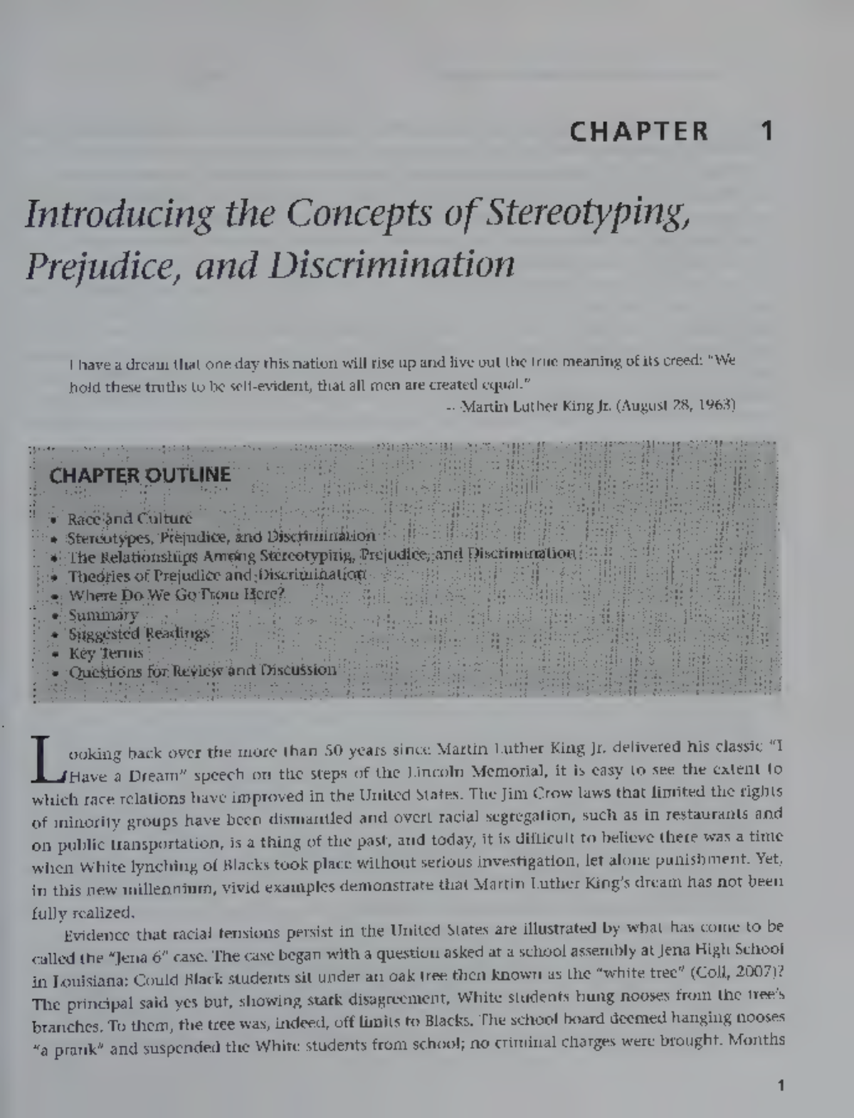Stereotyping, Prejudice, and Discrimination: Concepts and Contexts (PSY 101) - Studocu