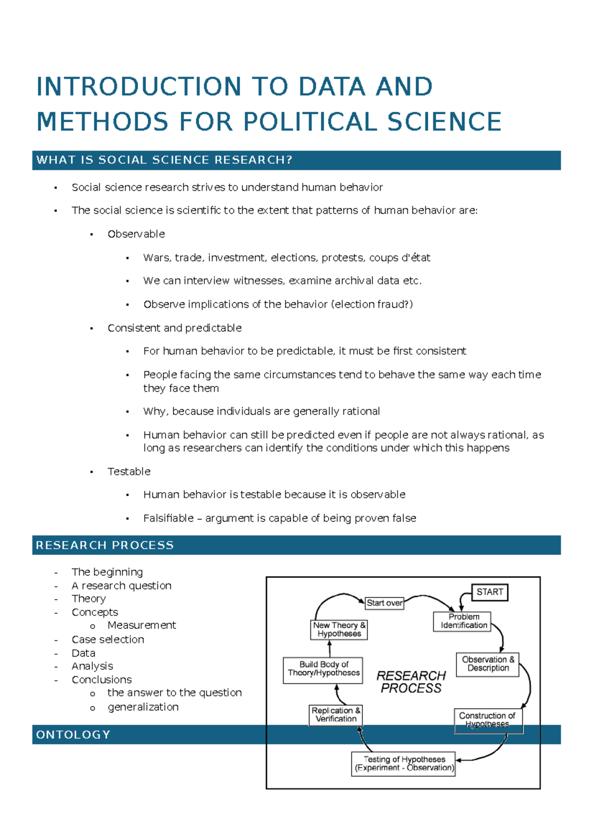 Introduction to Data & Methods in Political Science: Research ...
