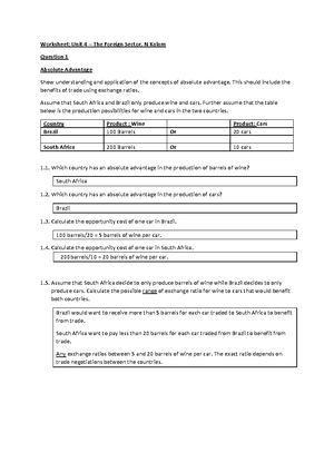 Economics Unit-1 - For first year students - UNIT 1 INTRODUCTION TO ...