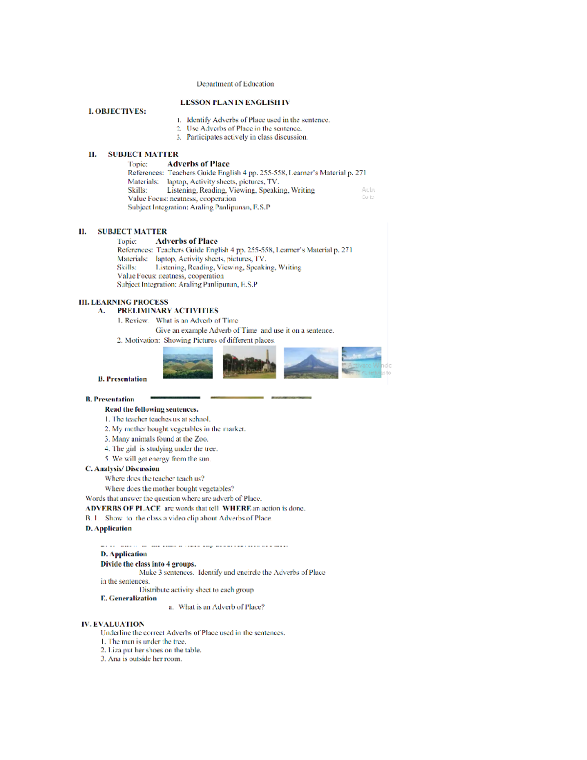 Revised Cot 3rd Quarter Analysis - Example Only - Studocu