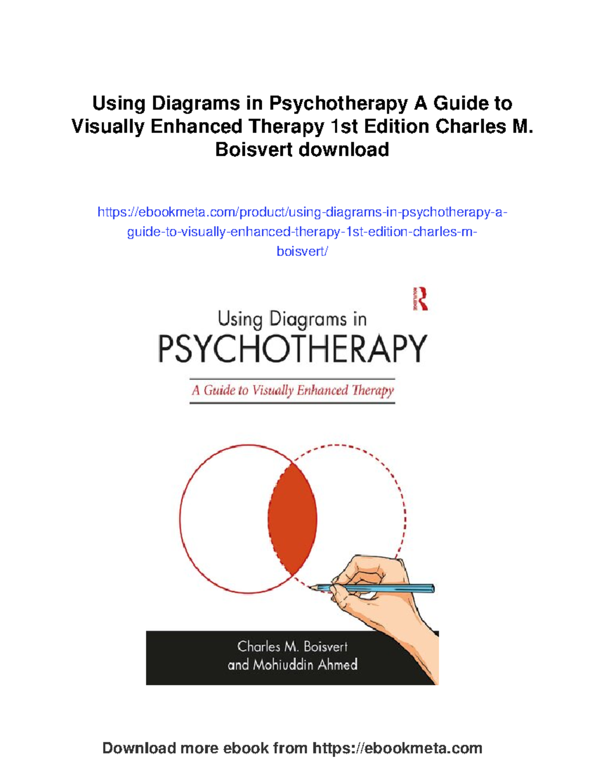 Using Diagrams in Psychotherapy: A Guide to Visually Enhanced Therapy ...