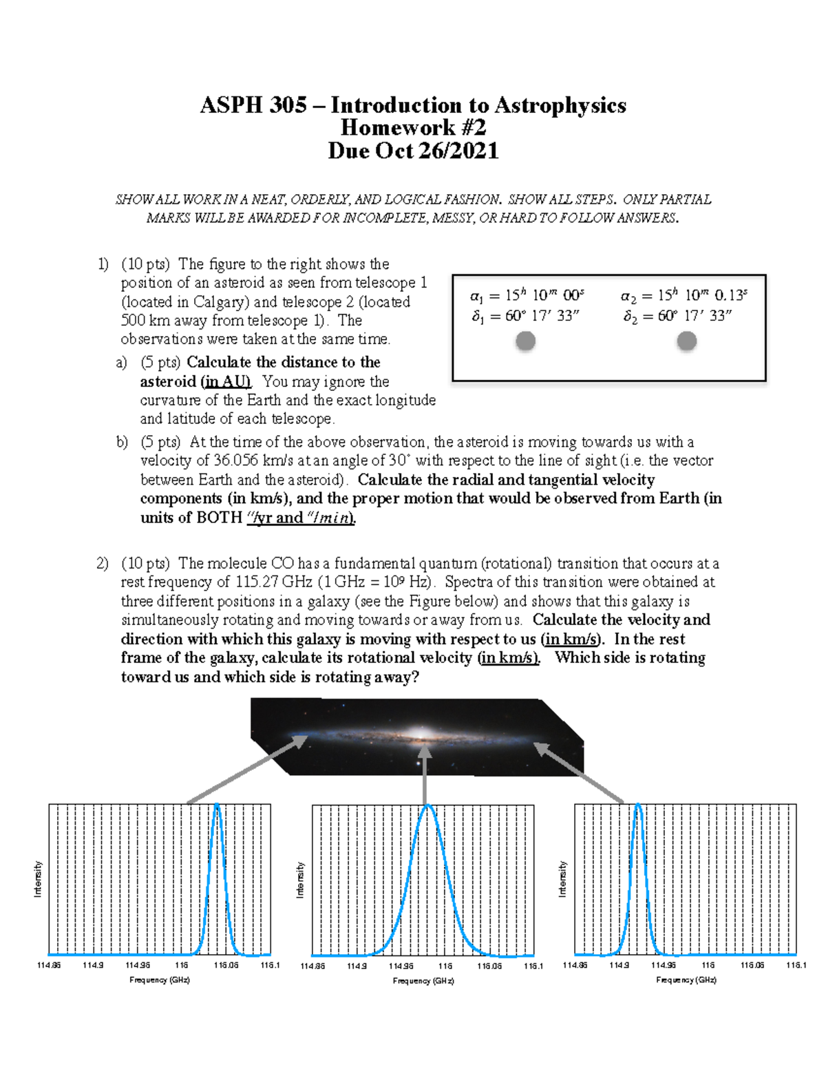 ASPH305-HW#2 - HW 2 Assignement - ASPH 305 – Introduction to ...