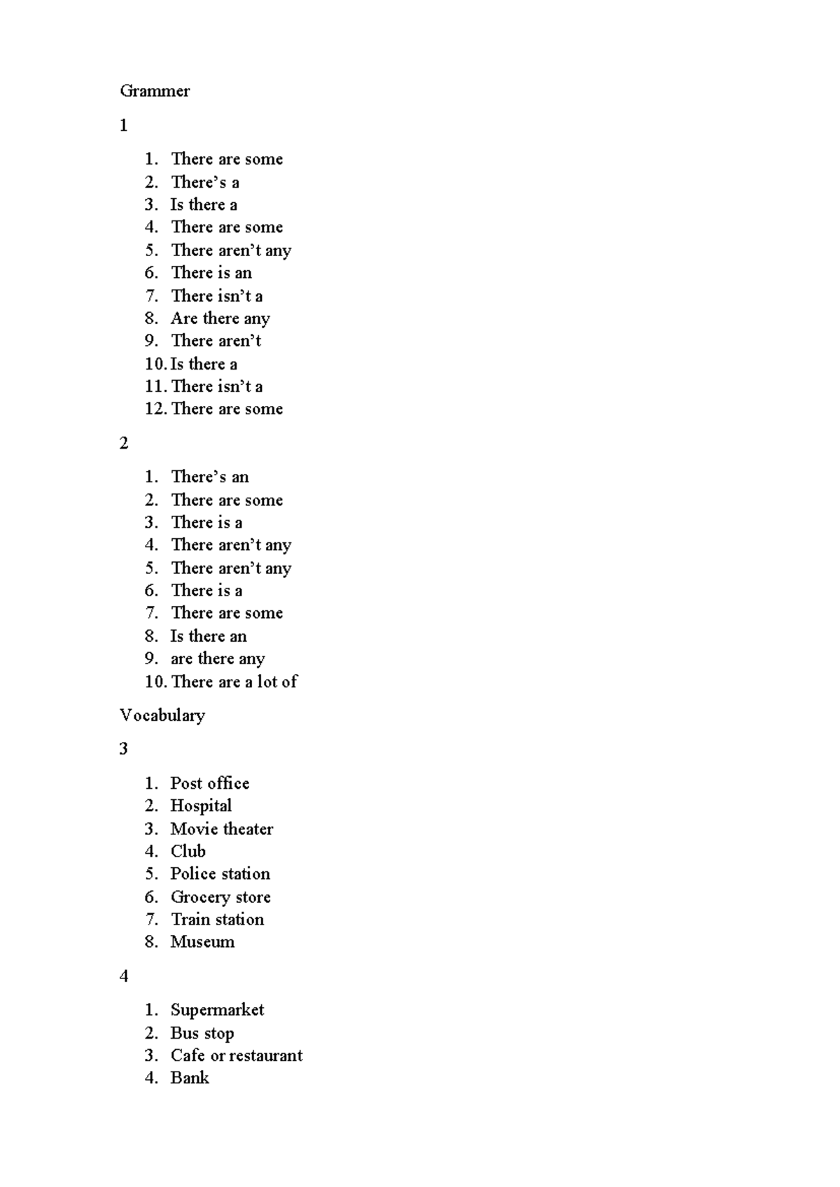 English Grammar and Vocabulary Homework 1 (Hw1) - Studocu