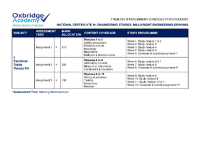 Electrical Trade Theory N1 Exam Paper 2018 (Time: 3 Hours) - Studocu