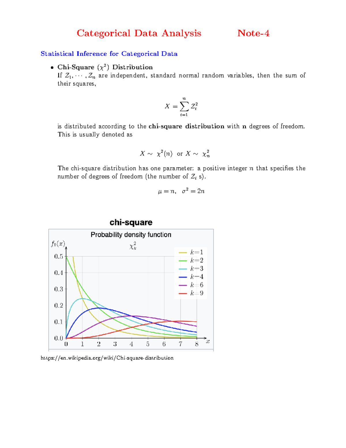 Note-4-2382 - prof deonandan lecture notes - Categorical Data Analysis ...